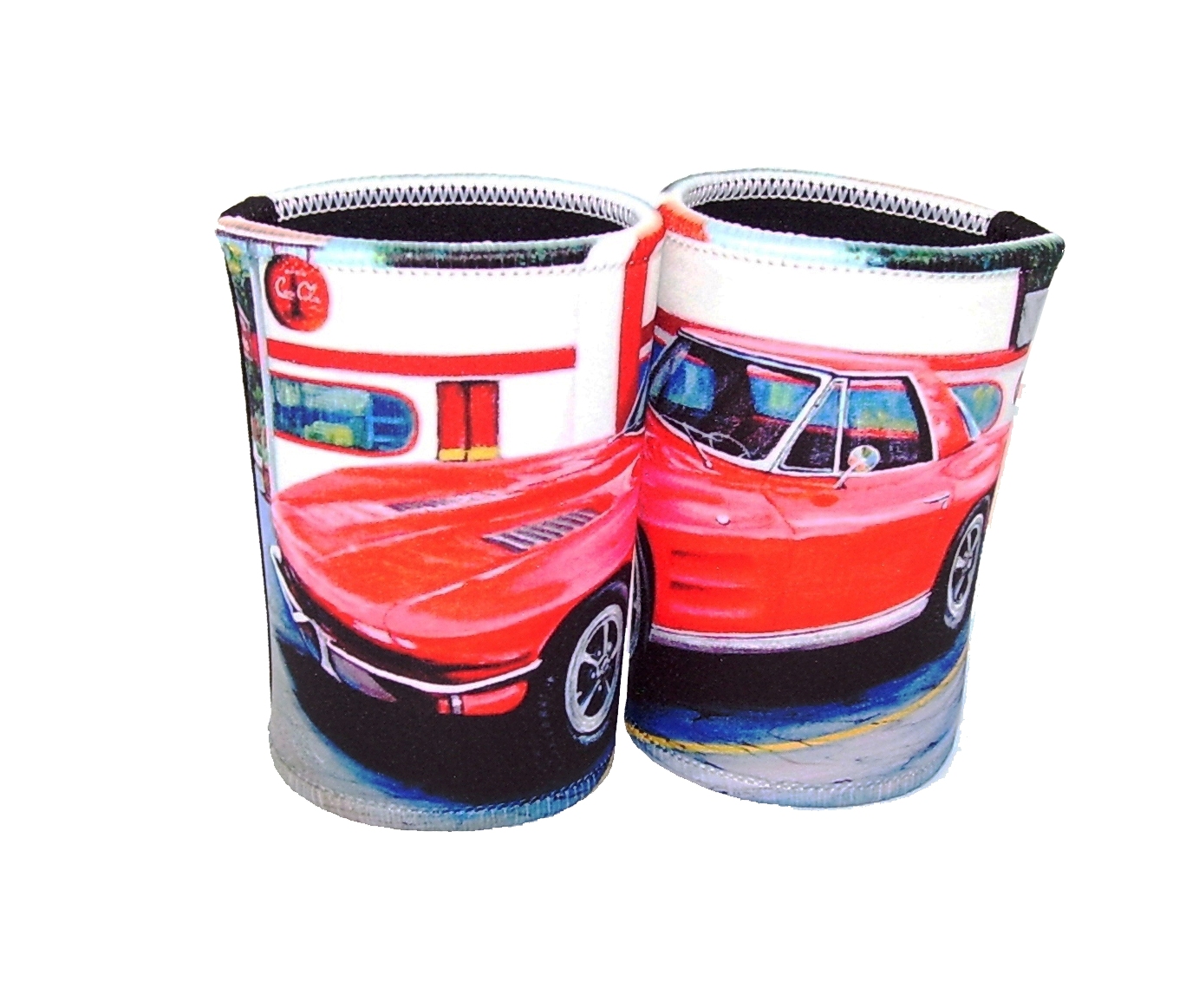 Red Corvette – Stubby Cooler – Mannum Wholesalers
