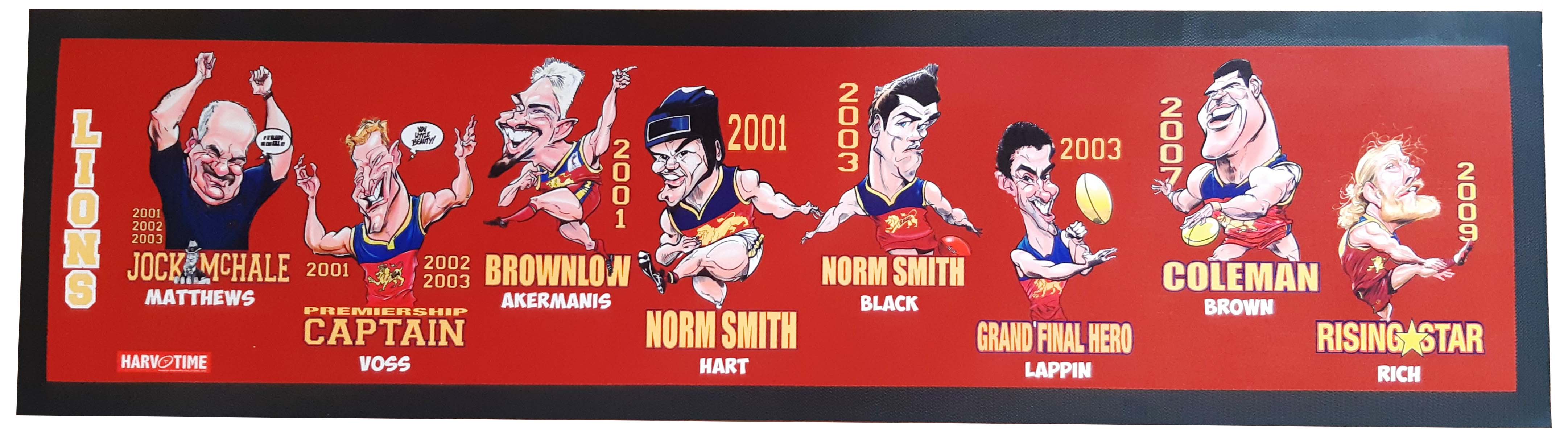 Lions- Players Bar Runner – Mannum Wholesalers