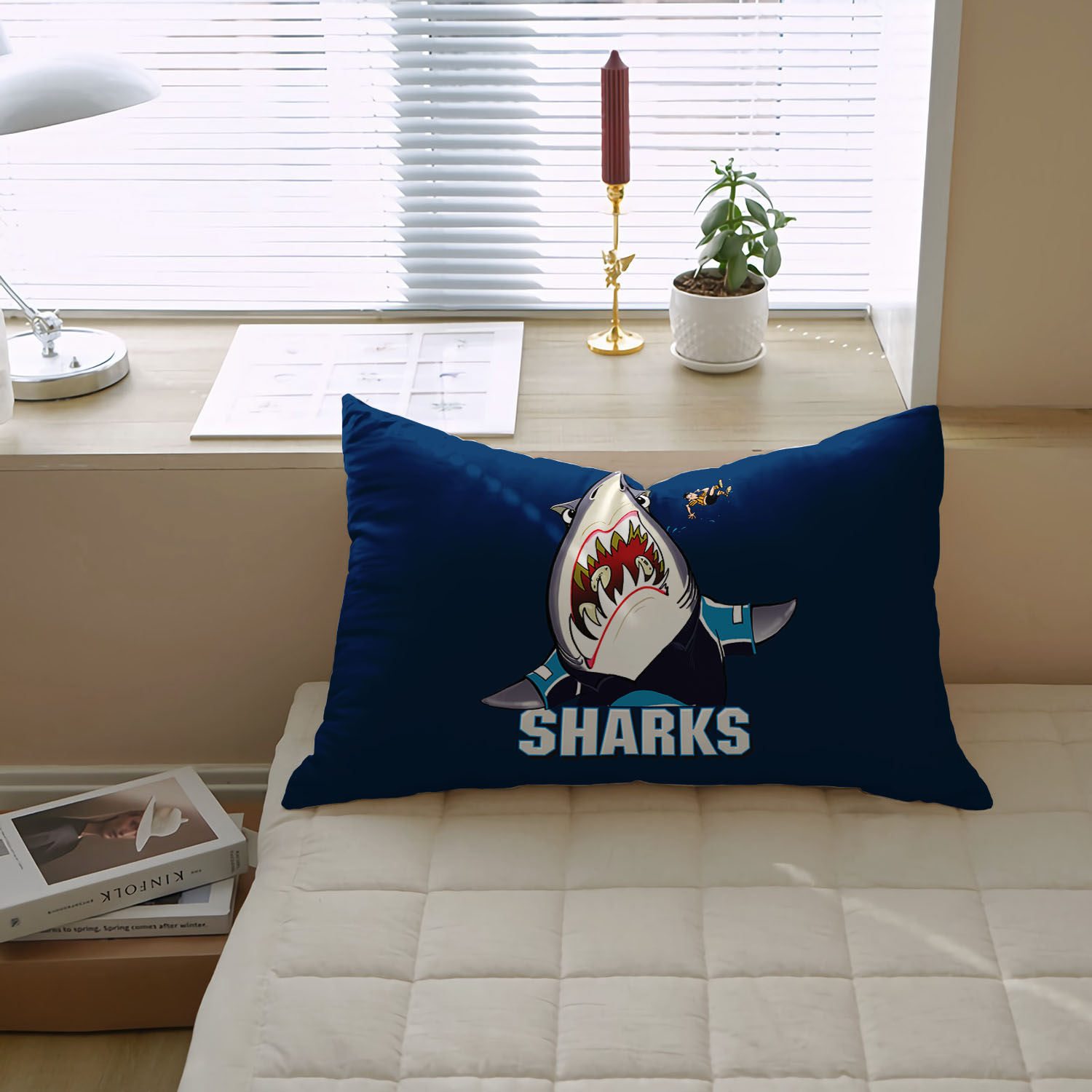 Microfiber Pillowcase Sharks Design – Mannum Wholesalers