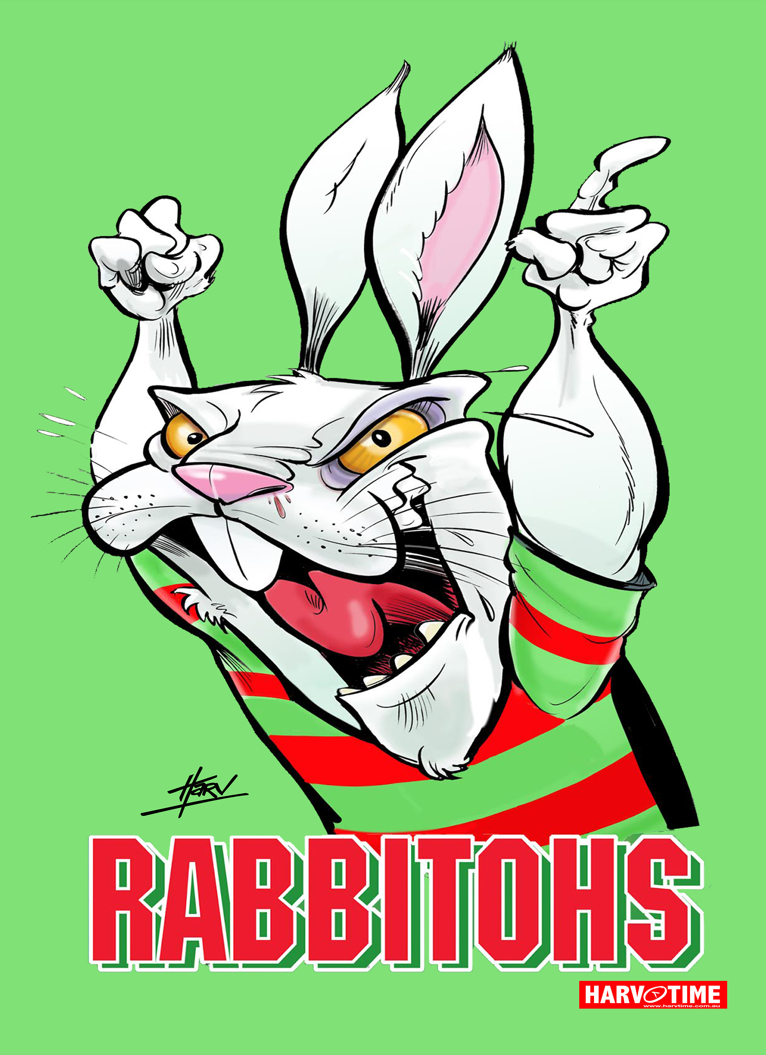 Rabbitohs Magnet – Mannum Wholesalers