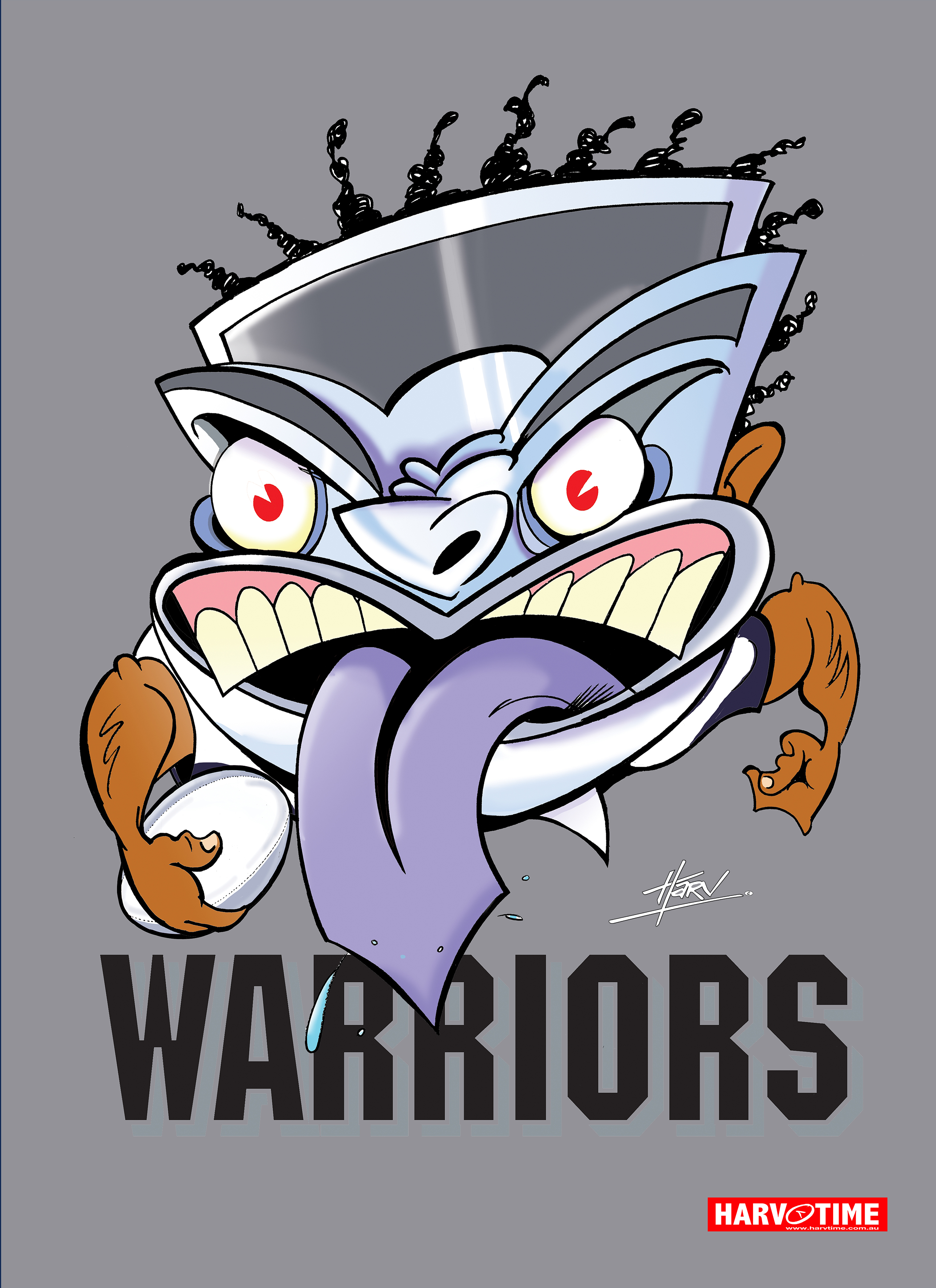 Warriors Magnet – Mannum Wholesalers